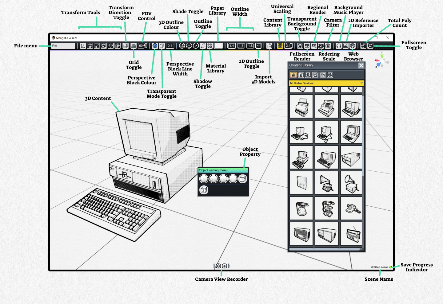 User Interface – MangaKa 漫画家