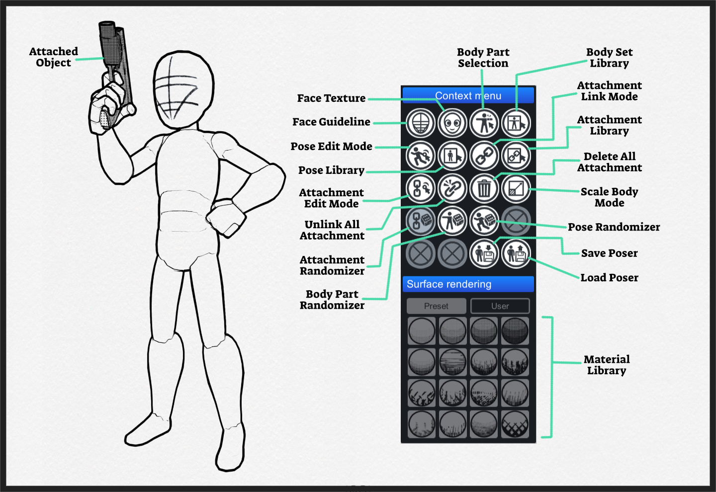 3D Poser – MangaKa 漫画家