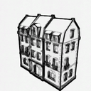 Western Town Buildings – MangaKa 漫画家